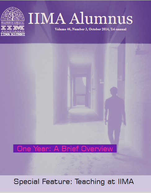 Past Issues – The WIMWIAN – IIMA Alumni Magazine